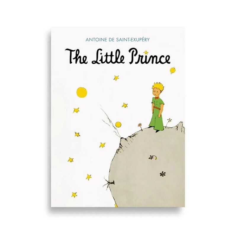 Little Prince Poster ENGLISH Little Prince Wall Art Nursery Print ...