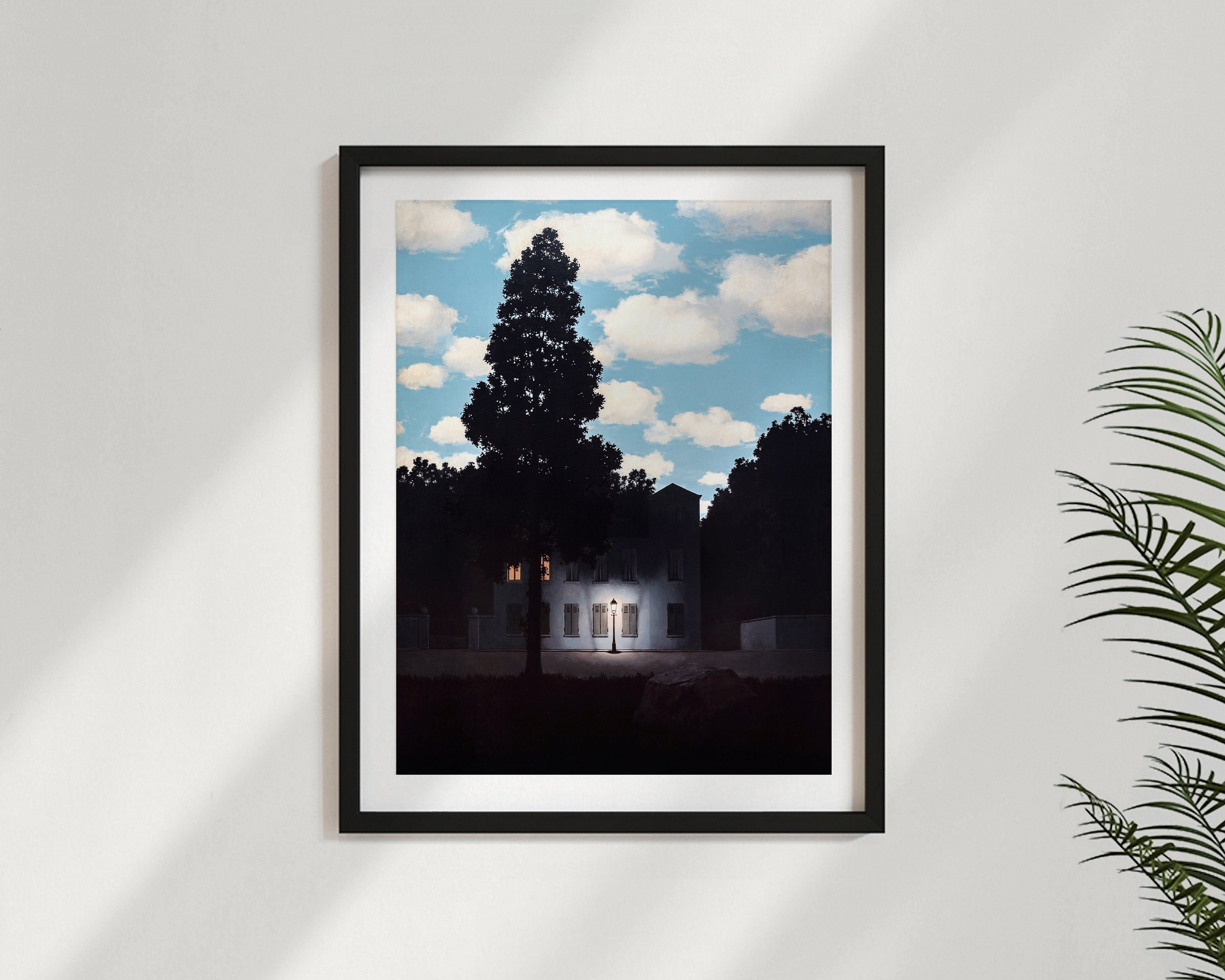 René Magritte L'empire Des Lumieres Magritte Empire of Light 1954 ...