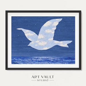 René Magritte Le Retour 1950 Magritte the Return René Magritte Dove ...