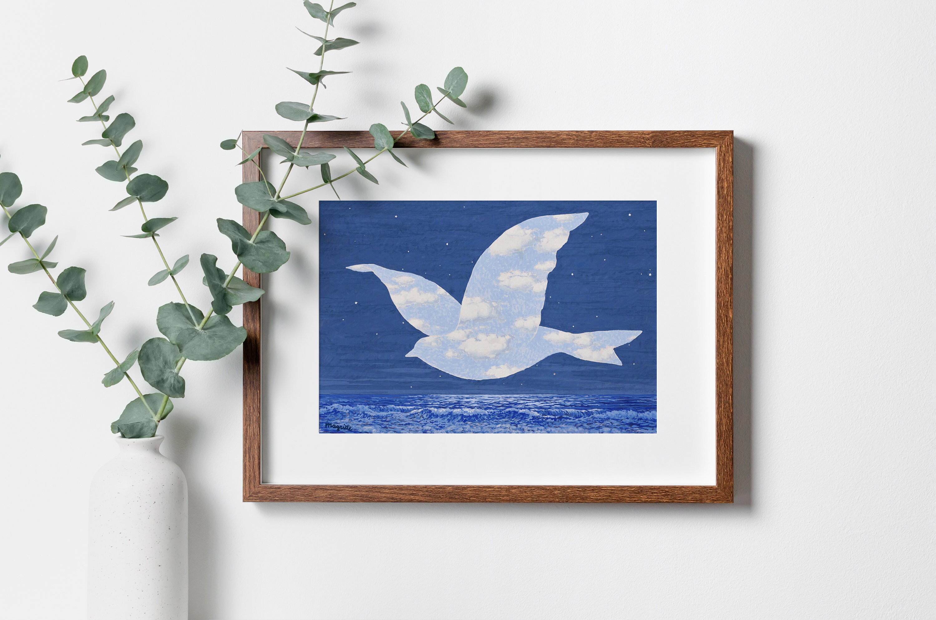 René Magritte Le Retour 1950 Magritte the Return René Magritte Dove ...