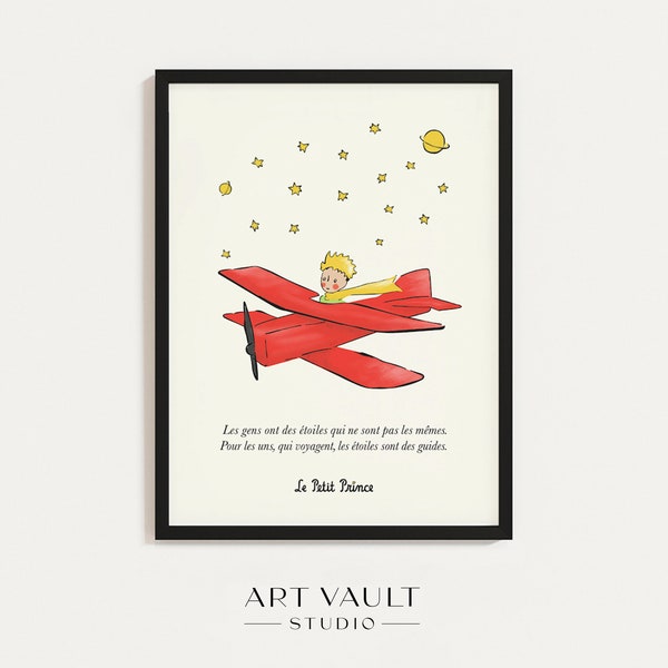 Little Prince Quote Poster - Etsy