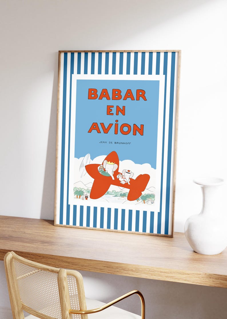 Babar the Elephant Digital Download Nursery Wall Art Download Nursery ...