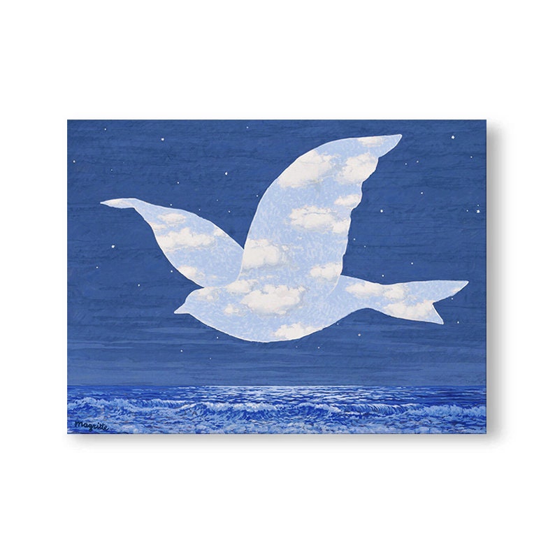René Magritte Le Retour 1950 Magritte the Return René Magritte Dove ...
