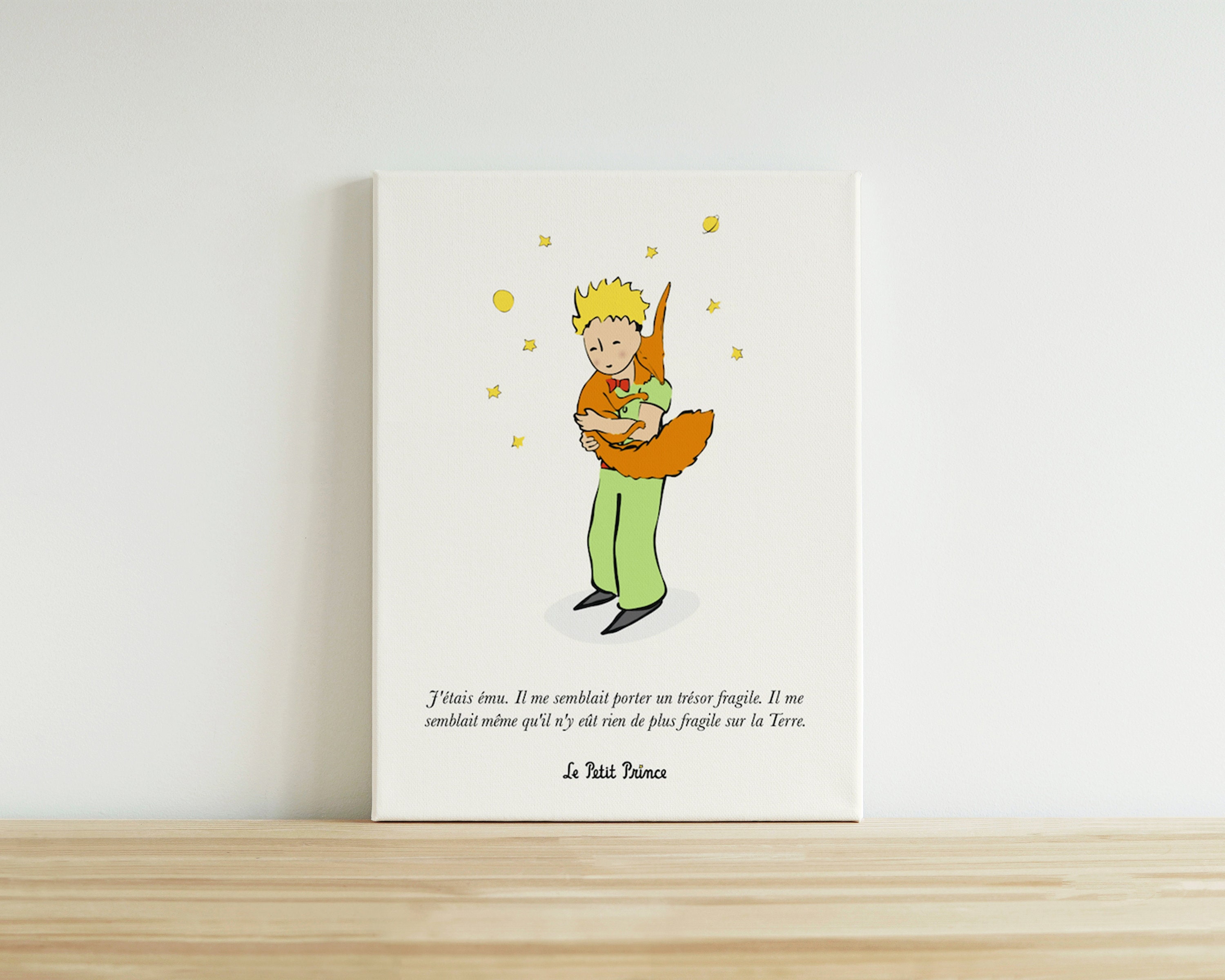 Le Petit Prince Poster FRENCH Little Prince Wall Art Nursery Art Print ...