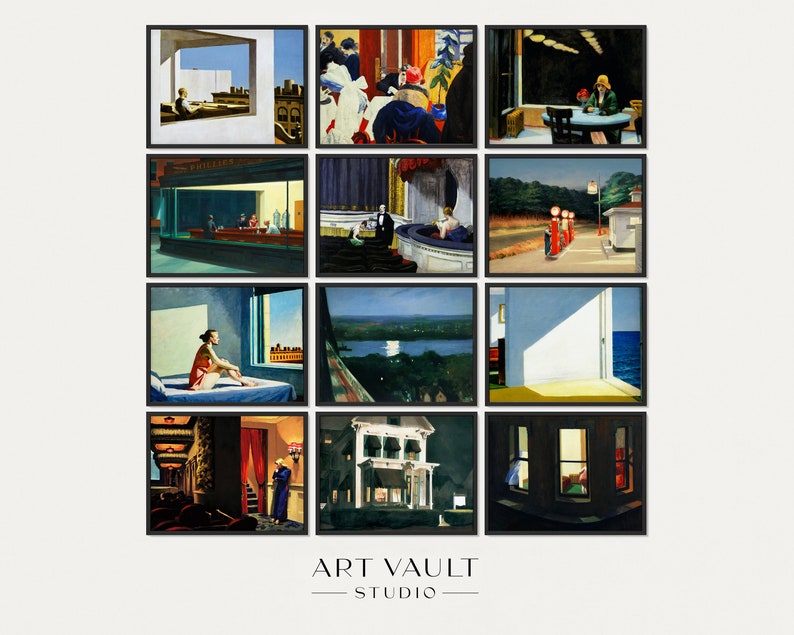 Edward Hopper Poster Printable Edward Hopper Download Edward Hopper ...