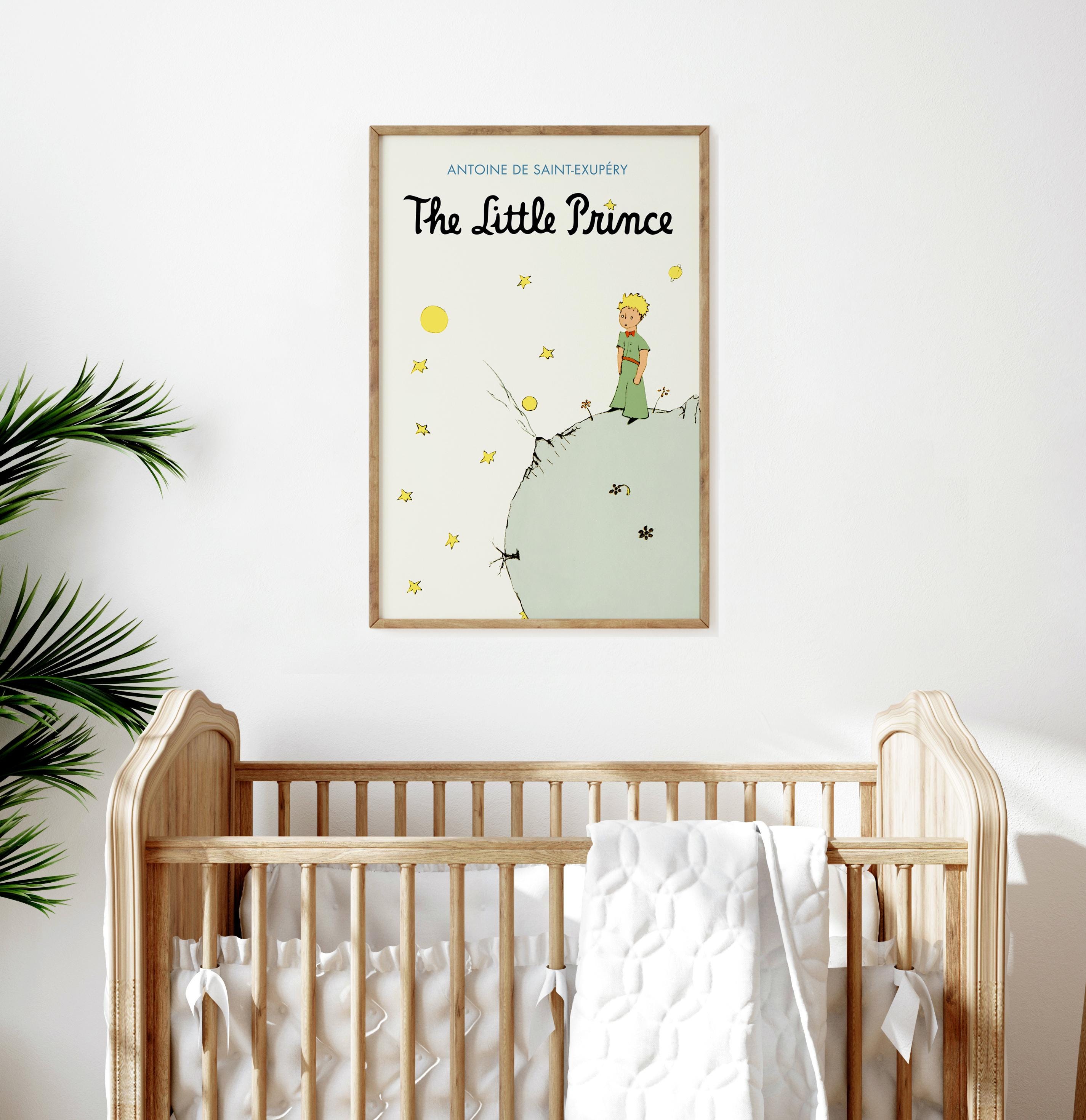 Little Prince Poster ENGLISH Little Prince Wall Art Nursery Print ...