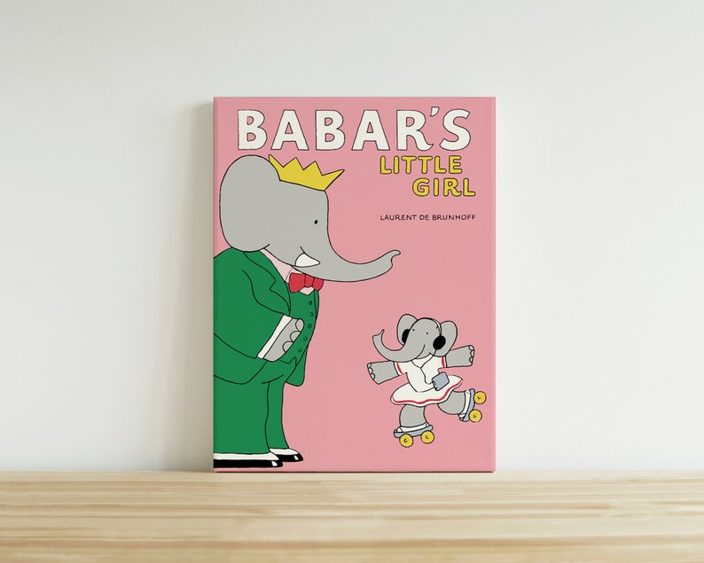 Babar Poster Babar's Little Girl Room Poster Girl Room Wall Art Babar ...