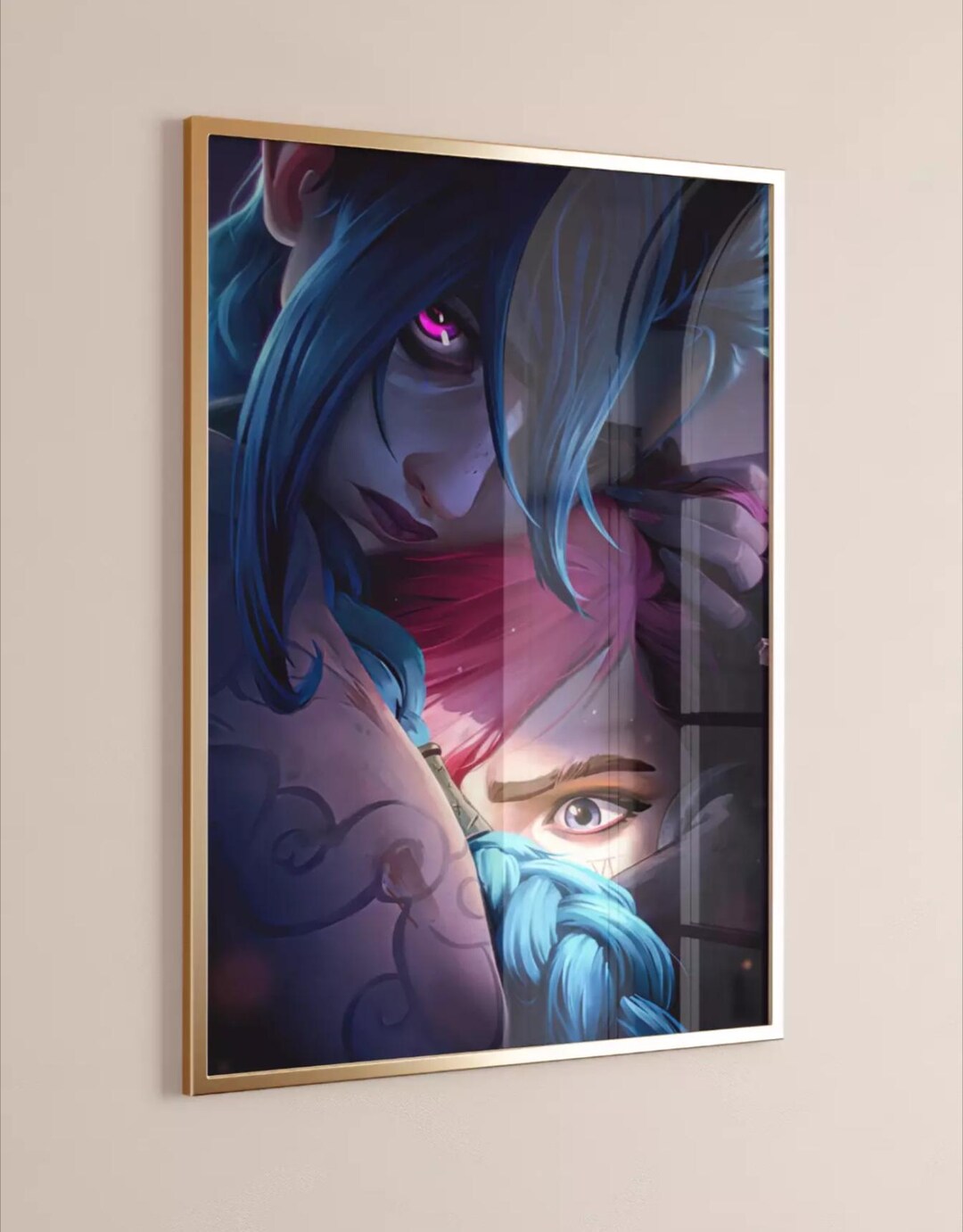 Arcane 11" X 17" Poster Season 2 Print Jinx Character Wall Decor ...