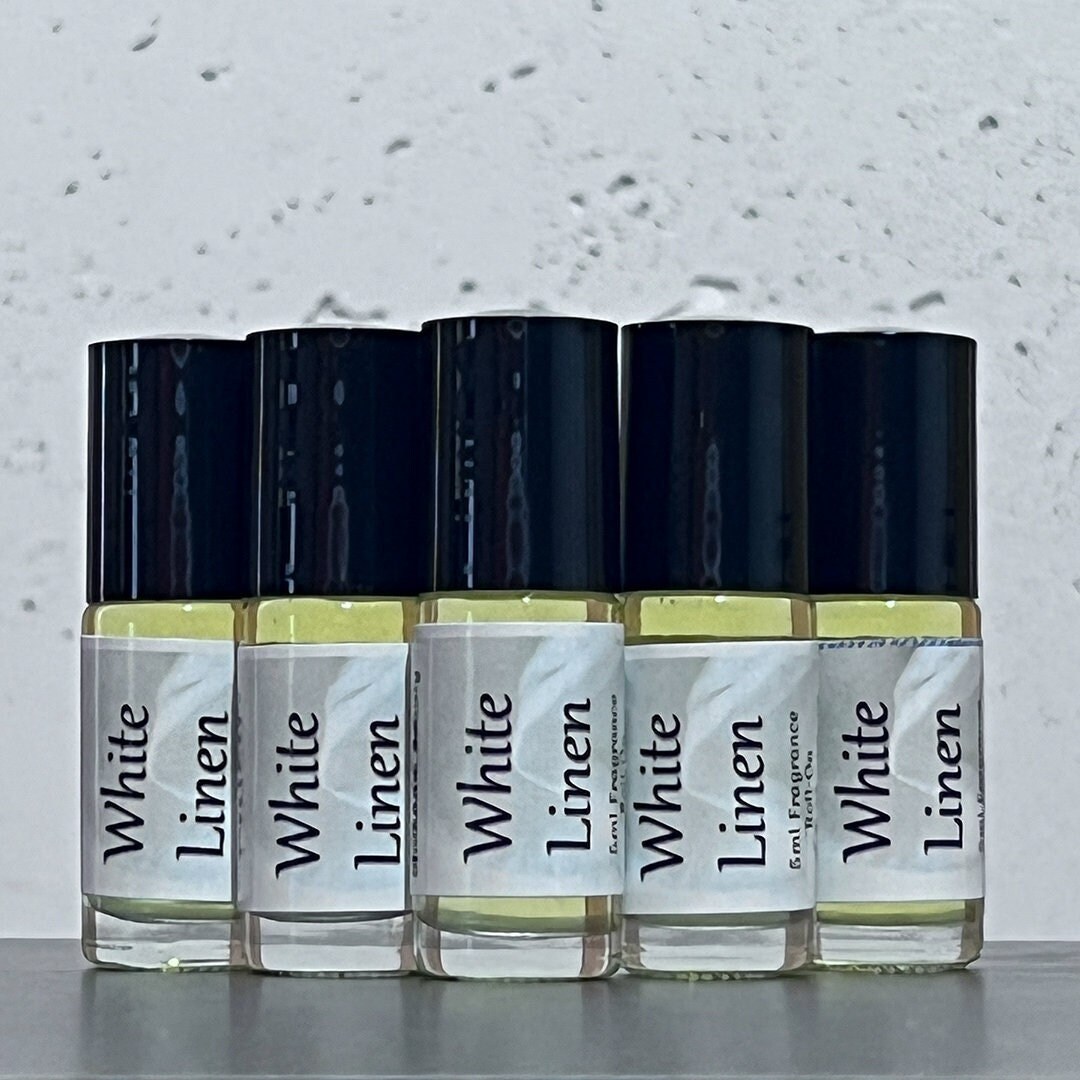 White Linen Perfume Oil Fragrance Roll on ***DROPPER BOTTLE*** - Etsy