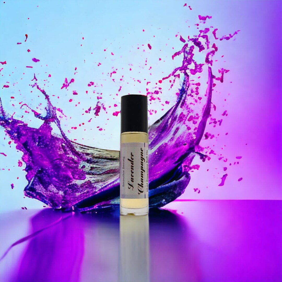 Lavender Champagne Perfume Oil Fragrance Roll On - Etsy