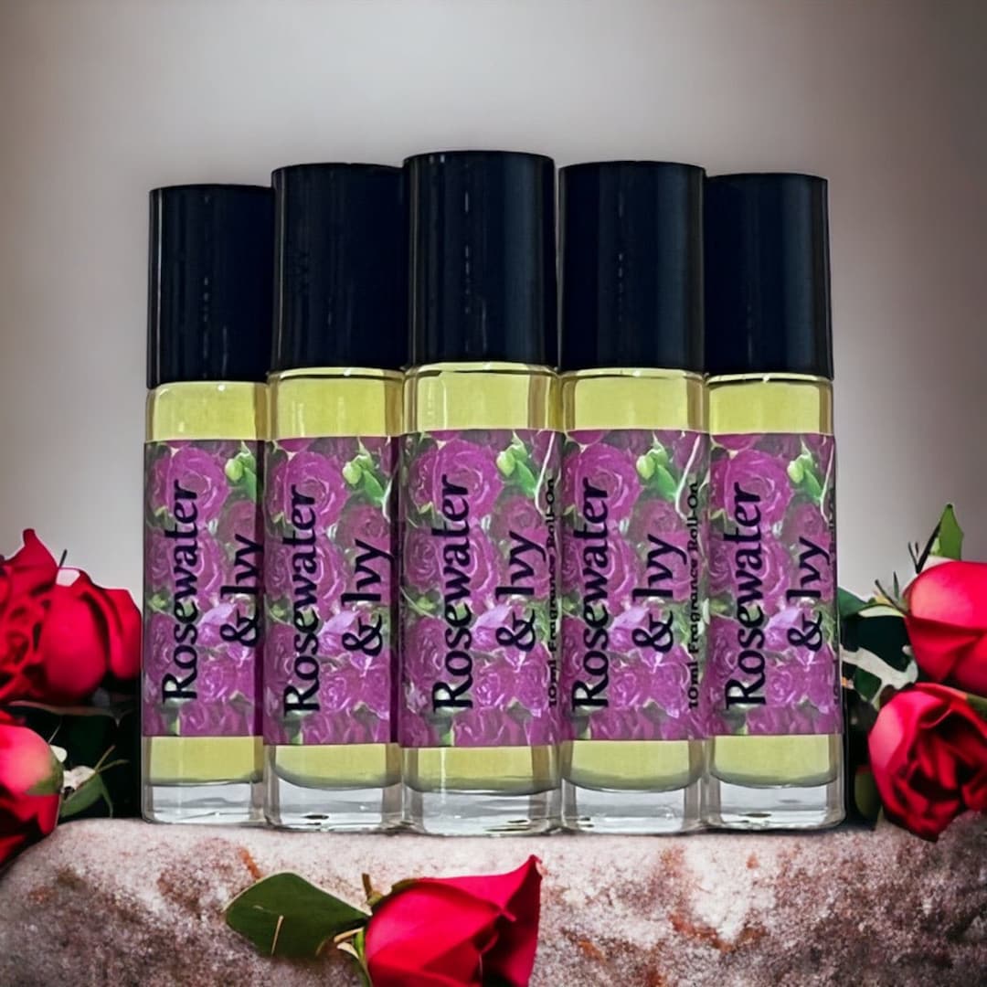PRIVATE - Rosewater & Ivy Perfume Oil Fragrance Roll On - Etsy