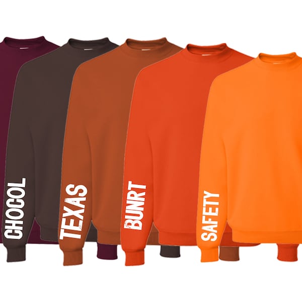 Burnt Orange Sweater - Etsy