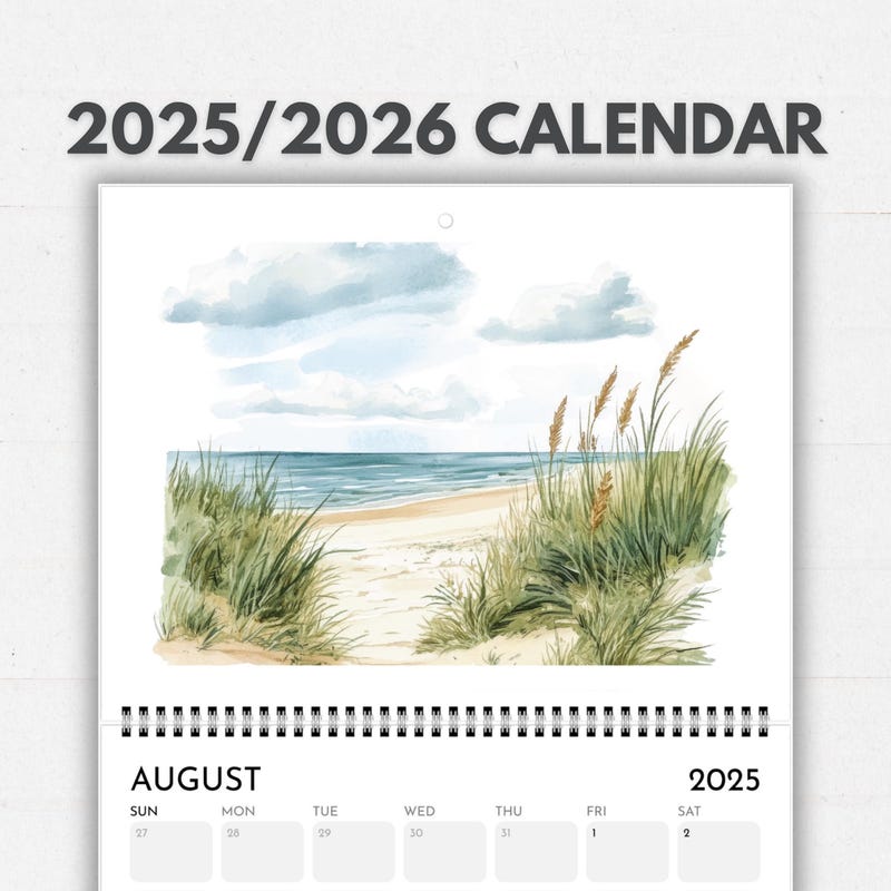 Ocean Planner 2025 2026 - Etsy