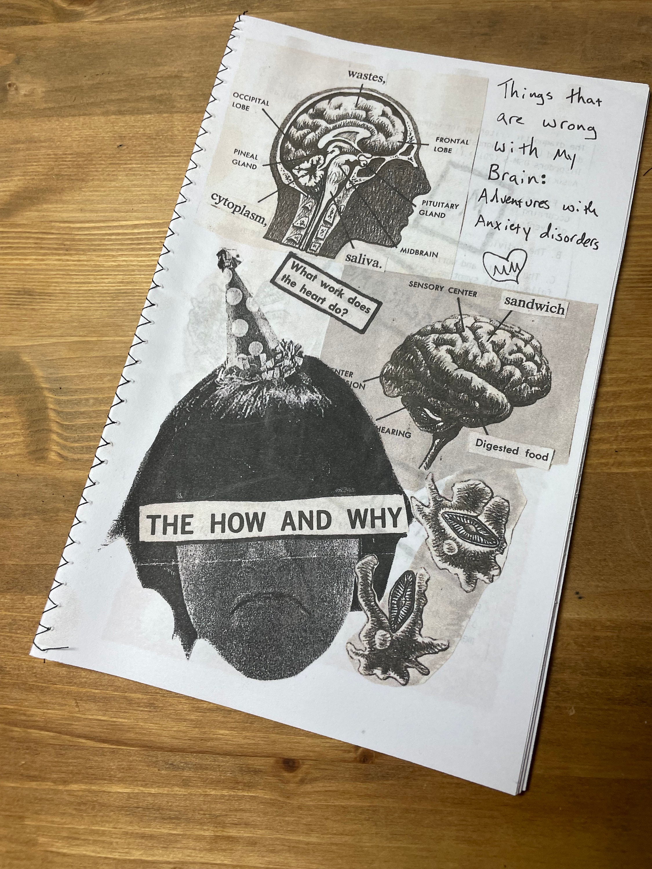 Things That Are Wrong With My Brain Zine - Etsy