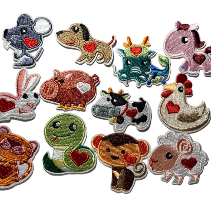 Animal Patches - Etsy