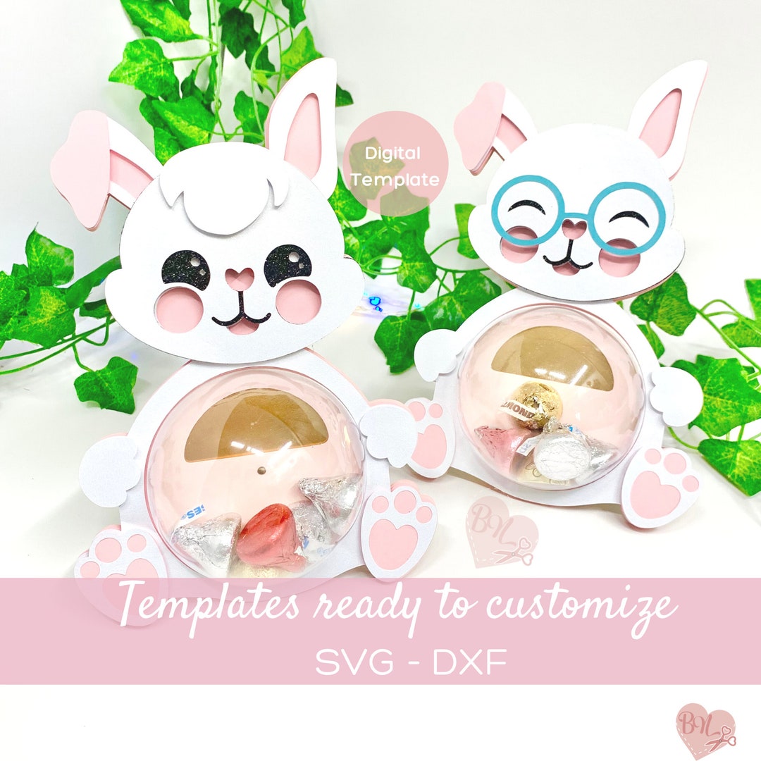 EASTER Bunny Candy Holder, Easter Chocolate Dome, Video Tutorial ...