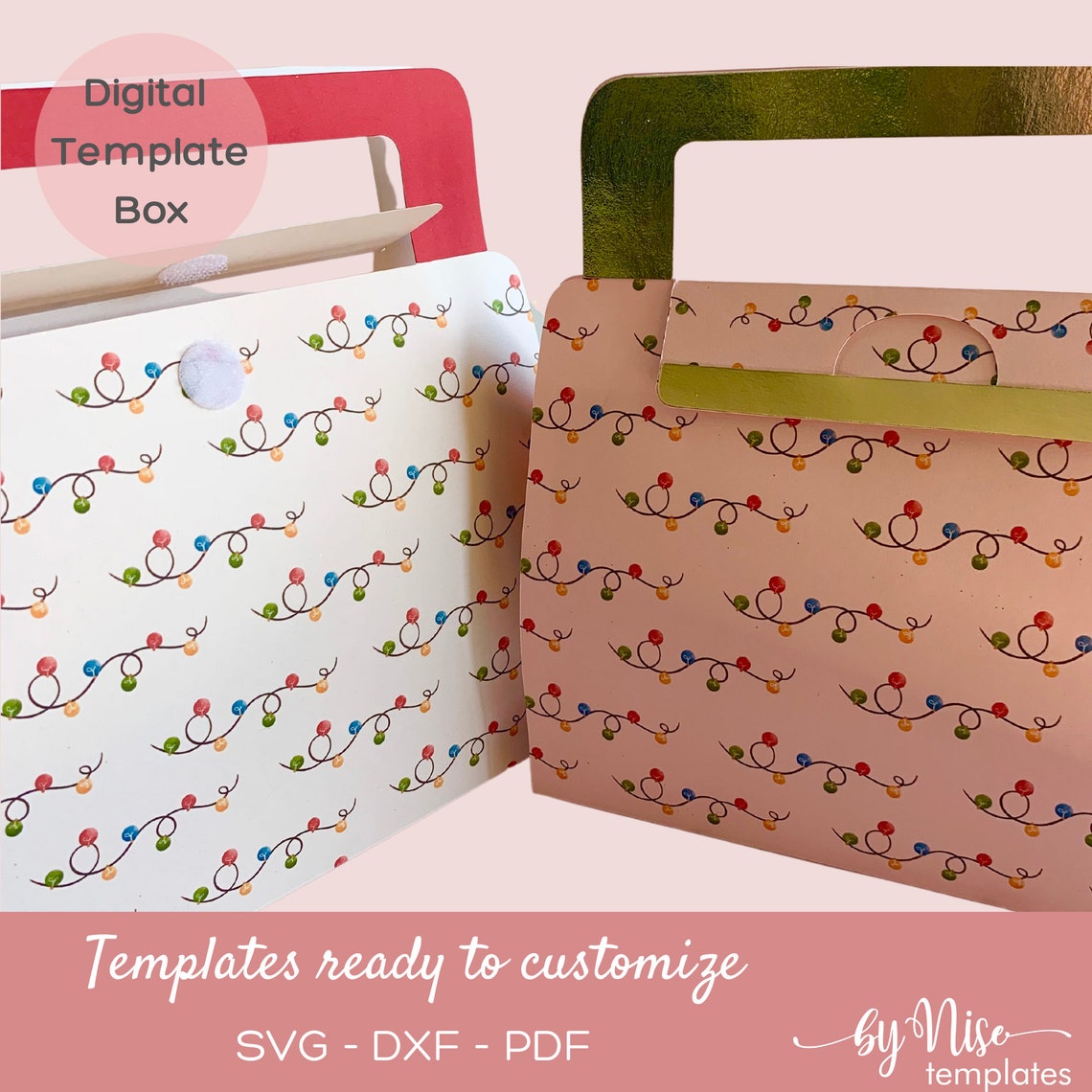 COLORING CASE BOX for Kids Template for Cricut Silhouette - Etsy