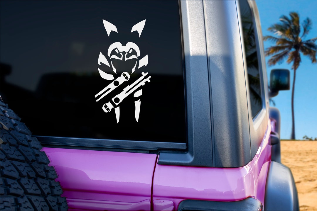 Star Wars Ashoka Lightsaber Decal, Fulcrum Decal, Star Wars Sticker ...