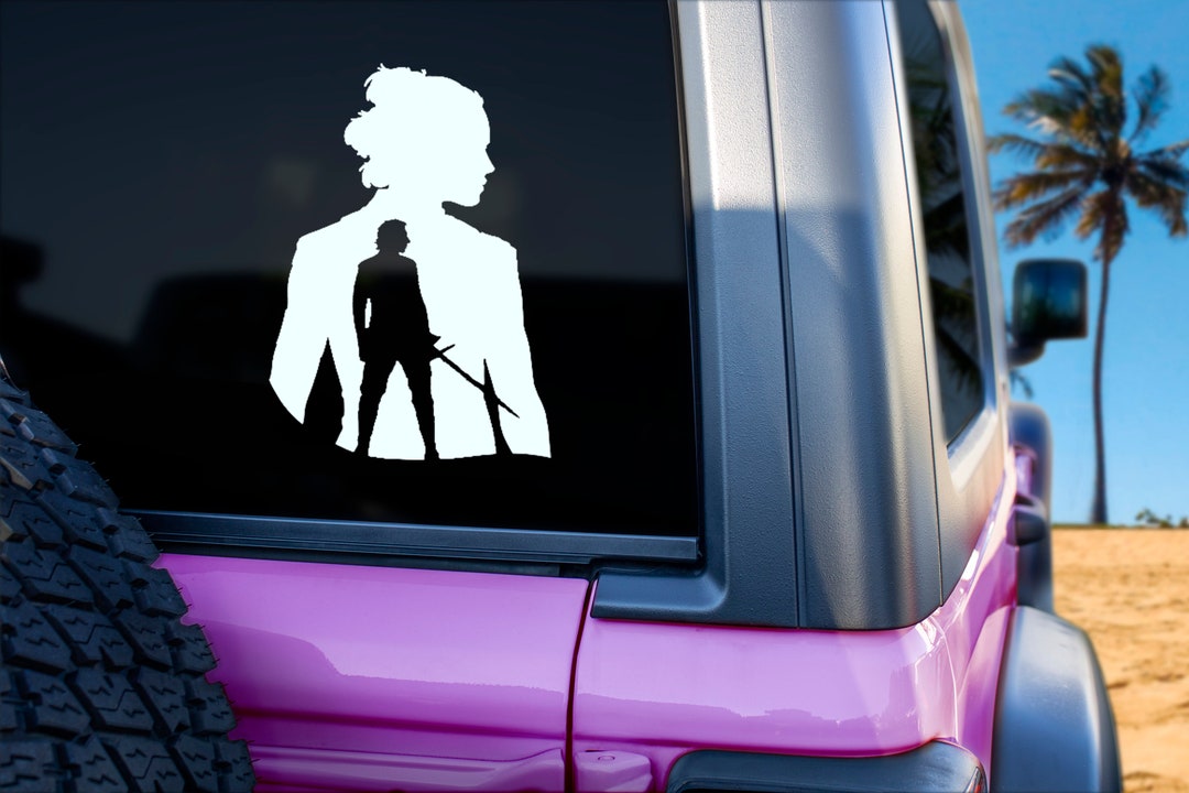 Star Wars Rey Skywalker Infused With Kylo Ren Decal, Jedi Decal, Star ...