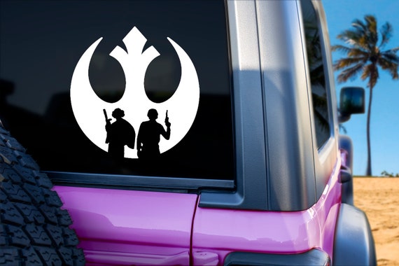 Bumper Stickers Stickers, Labels & Tags Star Wars Rebellion Han Solo ...