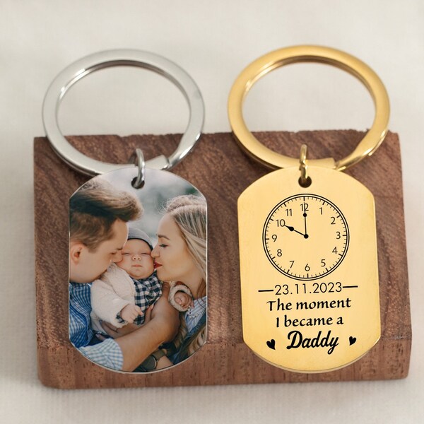 Clock Keychain - Etsy