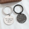 Personalised Engraved Bar Keyring, Lovely Metal Keychain Fob Custom ...