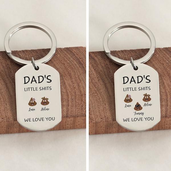 Dad Keychain - Etsy