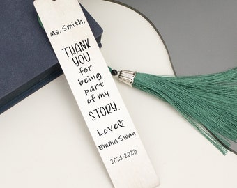 Thank You for Being Part of My Storyteacher Appreciation Giftteacher ...