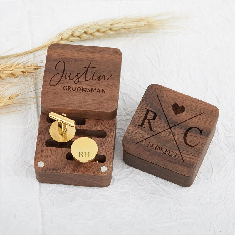 Engraved Cufflinks - Etsy