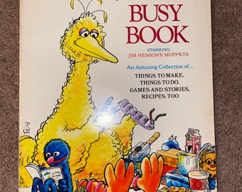 Vintage Sesame Street Book | Etsy