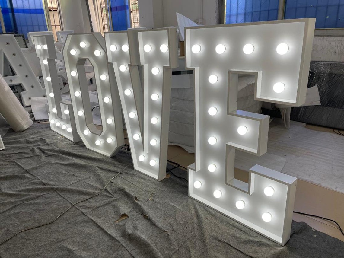 3ft 4ft Letters Numbers Symbols Fast Delivery - Etsy