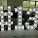 3ft 4ft Letters Numbers Symbols, Fast Delivery - Etsy