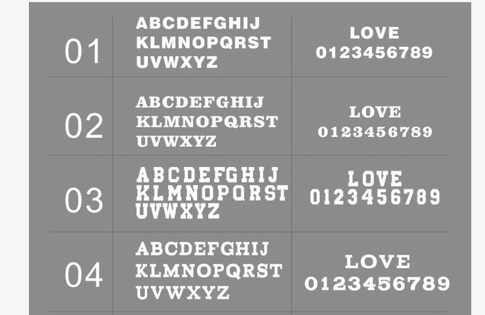 3ft 4ft Letters Numbers Symbols Fast Delivery - Etsy