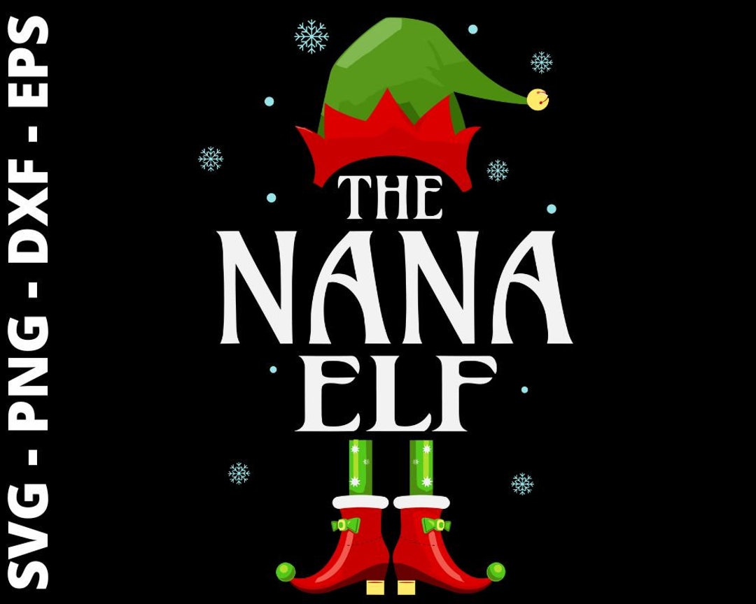 Nana Elf Christmas - Etsy