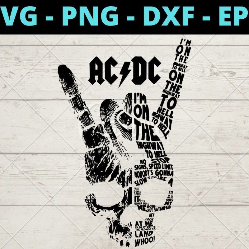 Acdc Rock 'n' Roll Singer - Etsy Canada
