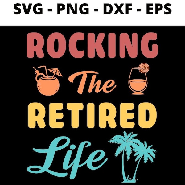 Rocking the Retired Life - Etsy