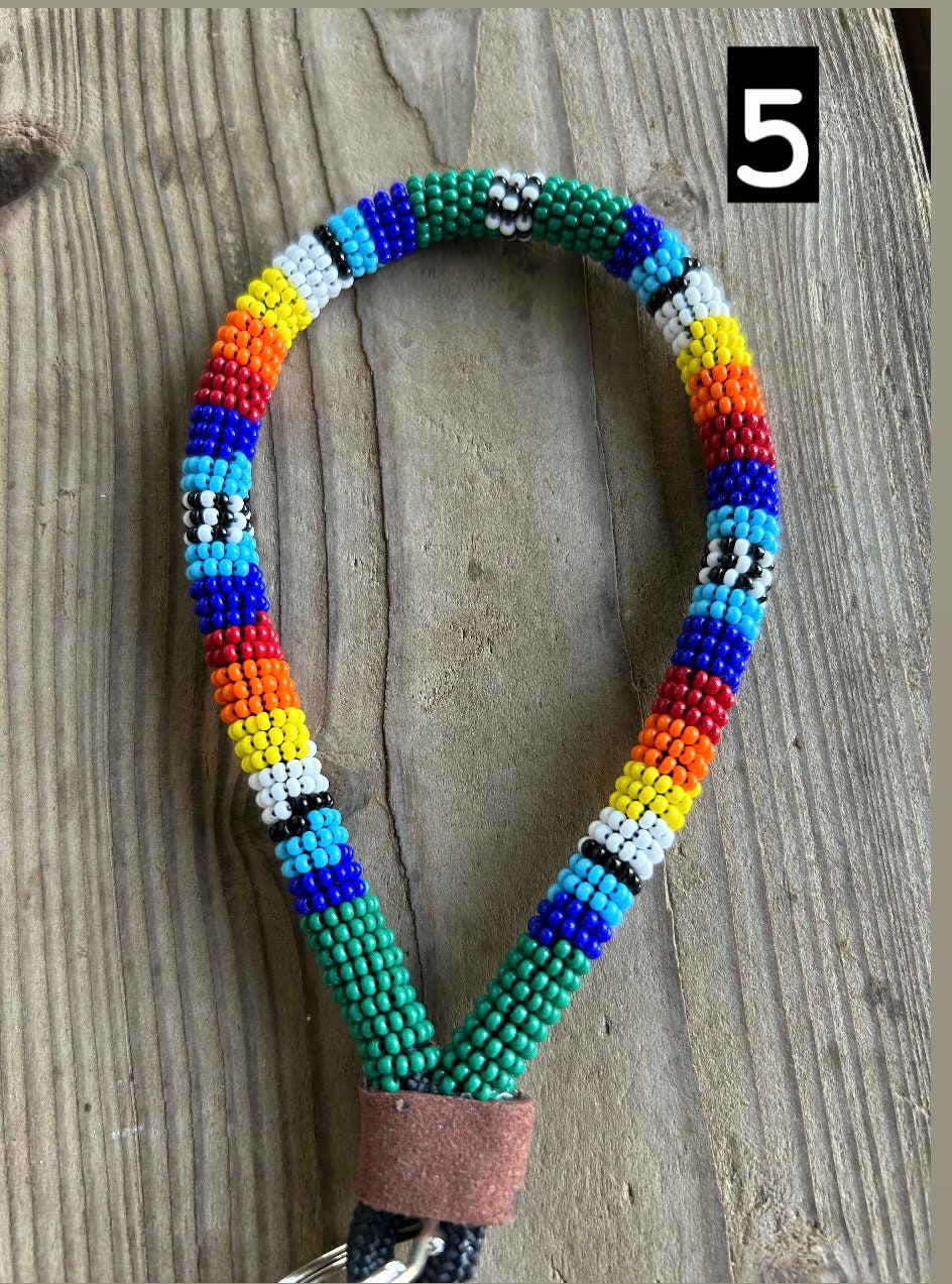 Western/native American Inspired Beaded Keychains - Etsy