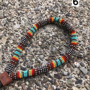 Beaded Key Chains Western/native American Inspired - Etsy