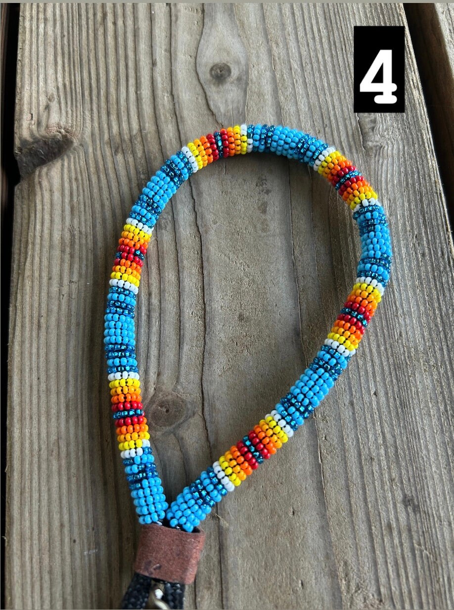 Western/native American Inspired Beaded Keychains - Etsy