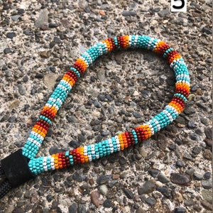 Beaded Key Chains Western/native American Inspired - Etsy