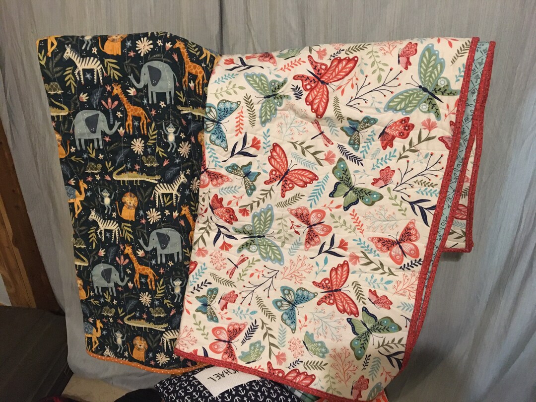 Lap or Crib Size Quilt Pattern, Baby Quilt Pattern, Baby Blanket ...
