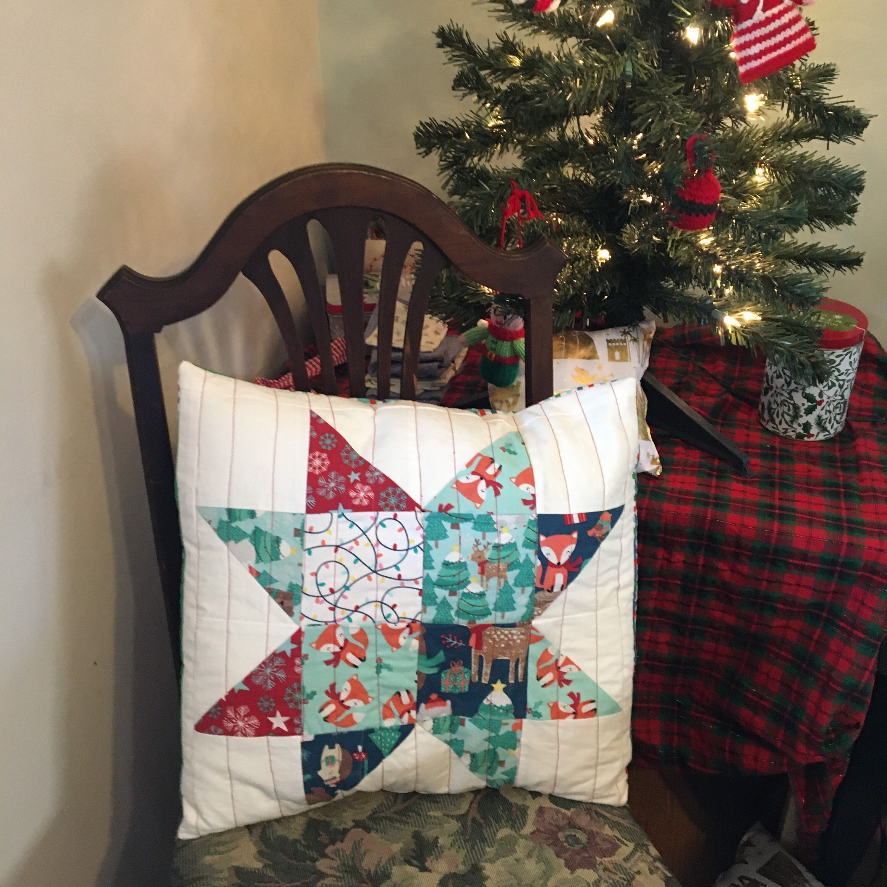 Christmas Pillow Covers 18x18 PDF Digital Pattern, Sewing Pattern ...