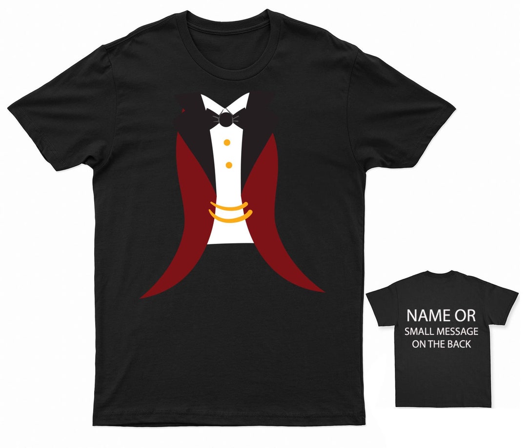 Circus Ringmaster T-shirt Personalised Gift Customised Name Message ...