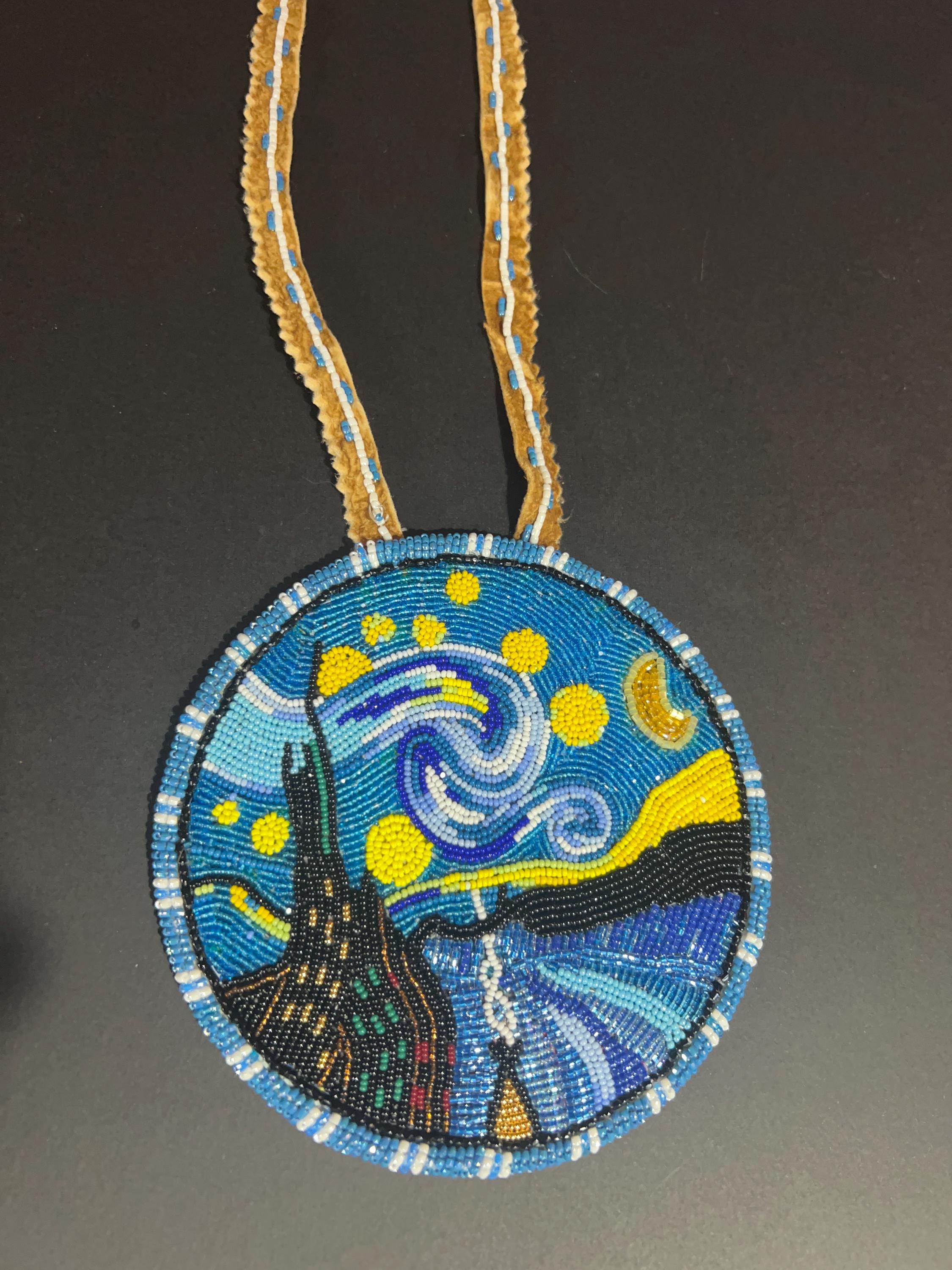 First Nations Beaded Medallion - Etsy