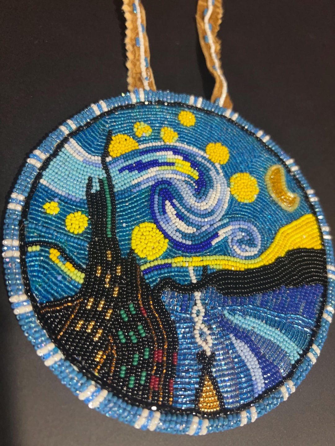 First Nations Beaded Medallion - Etsy