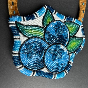 First Nations Blueberry Medallion and Earrings - Etsy