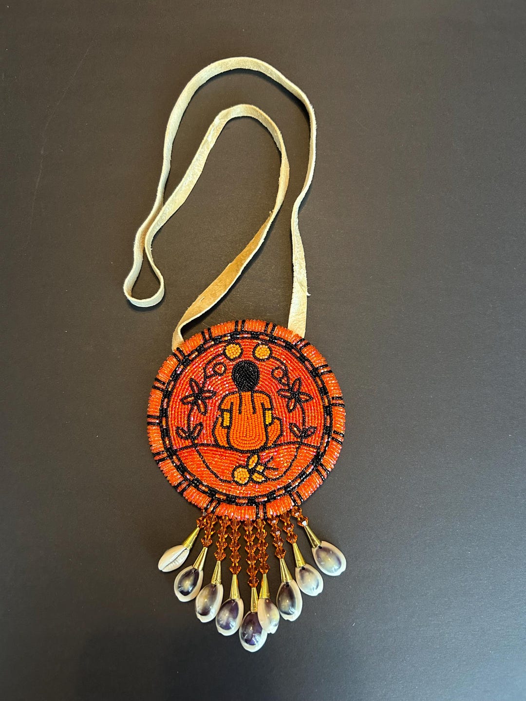 First Nations Beaded Medallion - Etsy