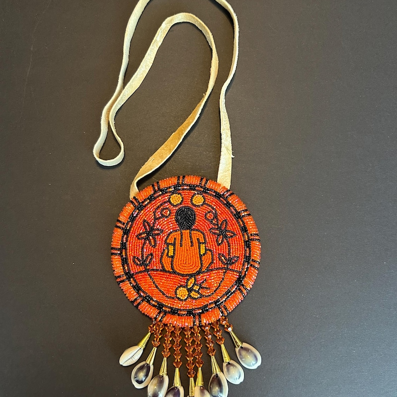Beaded Medallion - Etsy