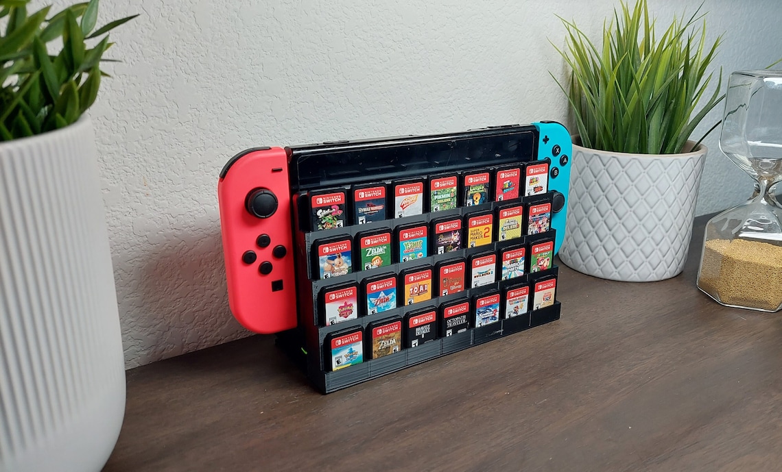 Nintendo Switch Game Card/ Cartridge Holder 28 Slots - Etsy