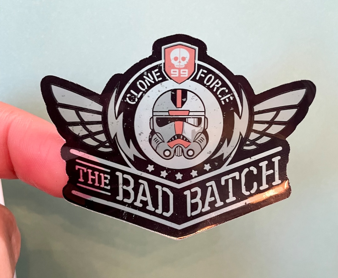 Clone Force, Bad Batch Sticker - Etsy